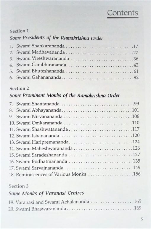 Stories of Vedanta Monks Volume - 1 (H/D)