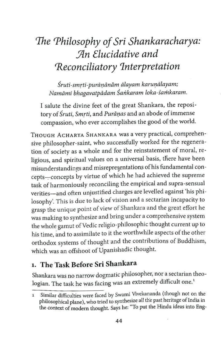 Sri Shankaracharya life and Philosophy (English) (Deluxe)