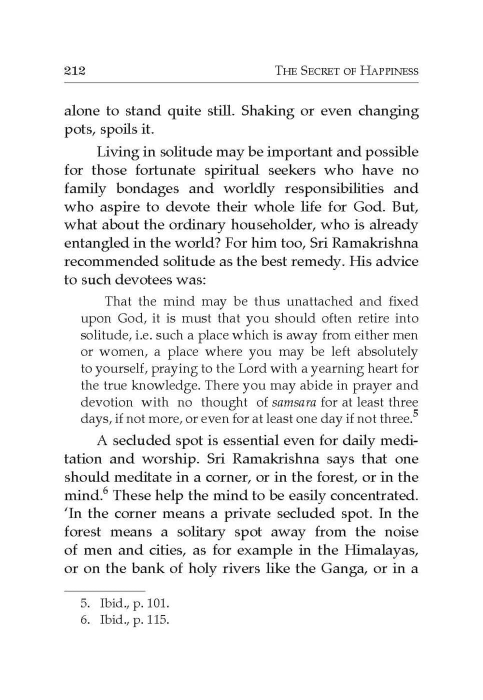 The Secret of Happiness