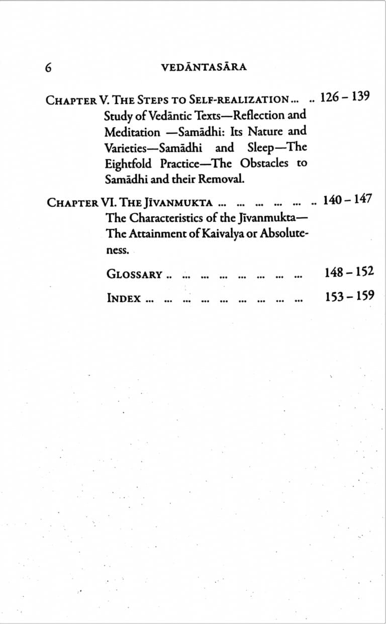 Vedanta-Sara of Sadananda (English) (Paperback)
